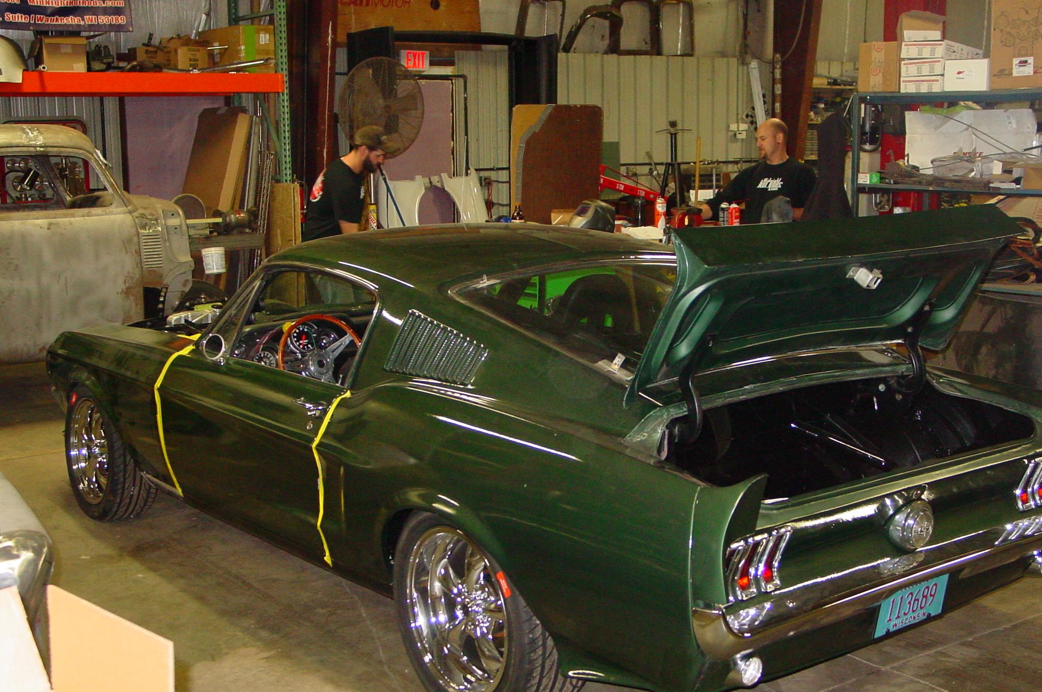 67 Mustang Fastback, 4 speed, 4 link, Tubbed, Roll Cage, Coil Overs ...