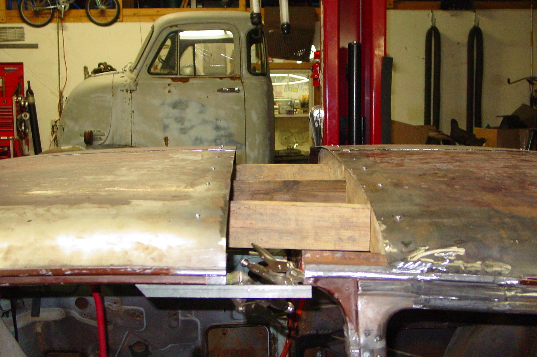 1953 Chevy Chop Top [ 5-1/2" ] With a 454 and TH400 | Midnight Hot Rods