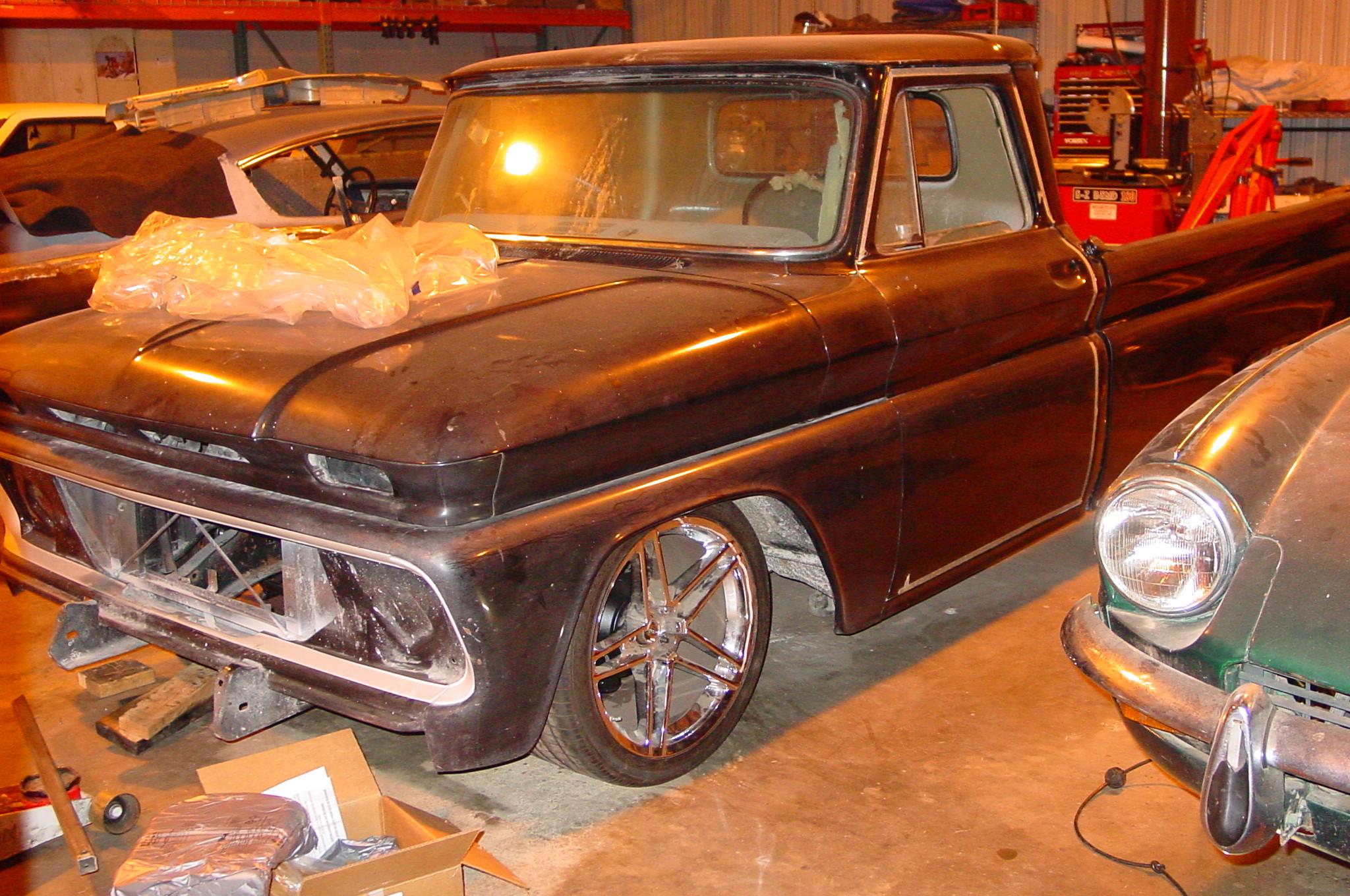 64 Chevy C10 LS 7 T56 Six Speed | Midnight Hot Rods