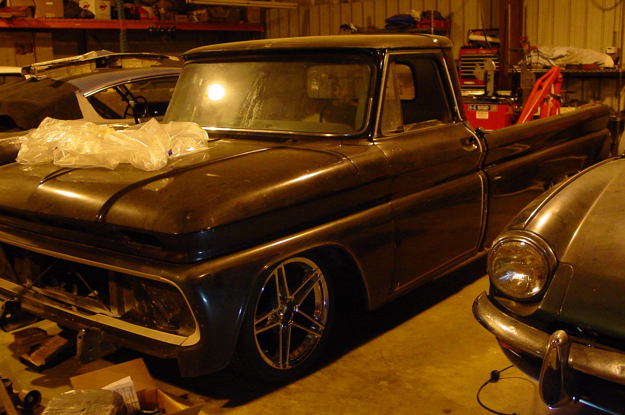 64 Chevy C10 LS 7 T56 Six Speed | Midnight Hot Rods
