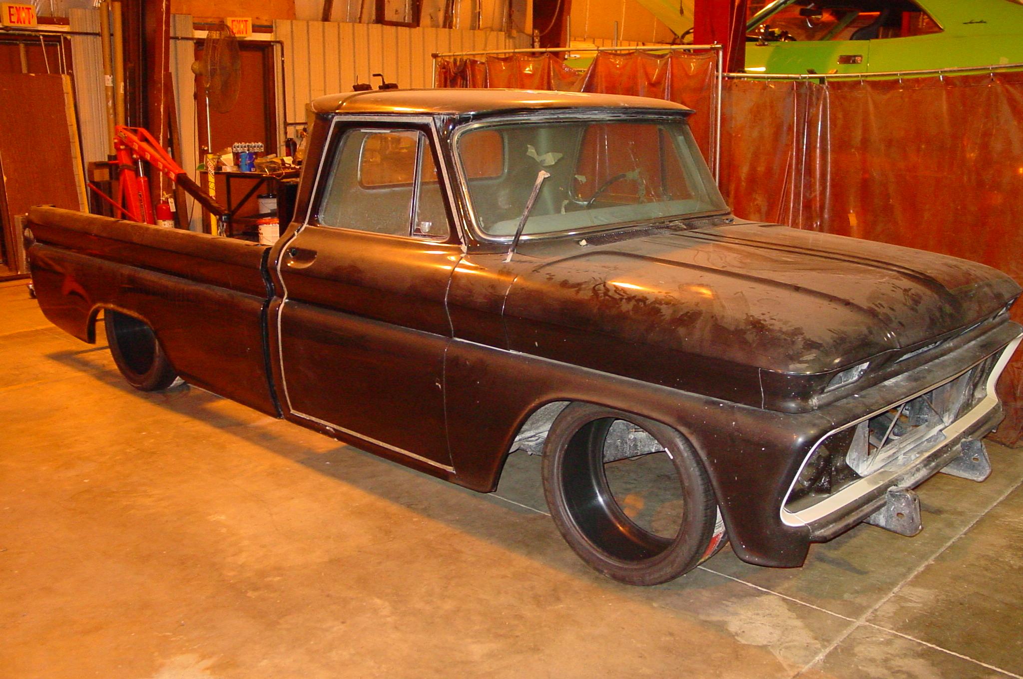 64 Chevy C10 LS 7 T56 Six Speed | Midnight Hot Rods