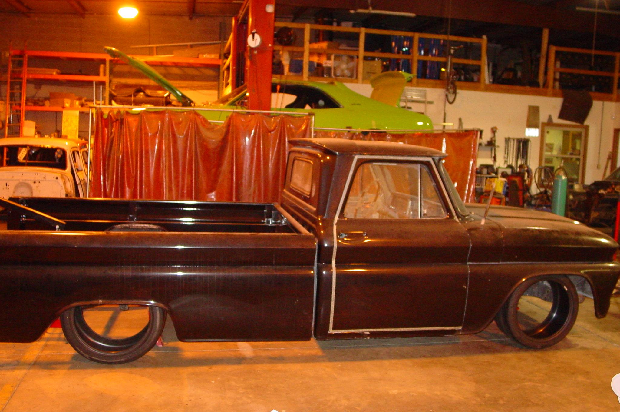 64 Chevy C10 LS 7 T56 Six Speed | Midnight Hot Rods