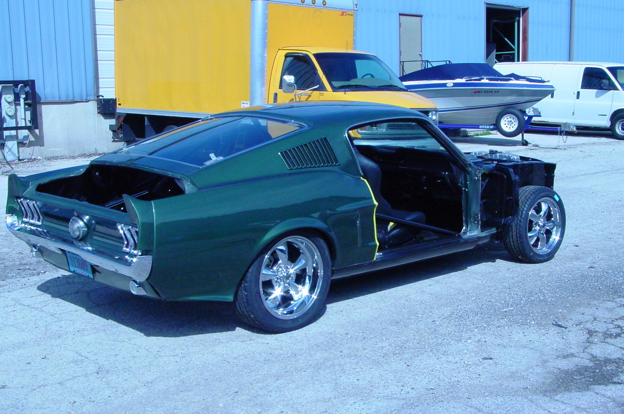 67 Mustang Fastback, 4 speed, 4 link, Tubbed, Roll Cage, Coil Overs ...